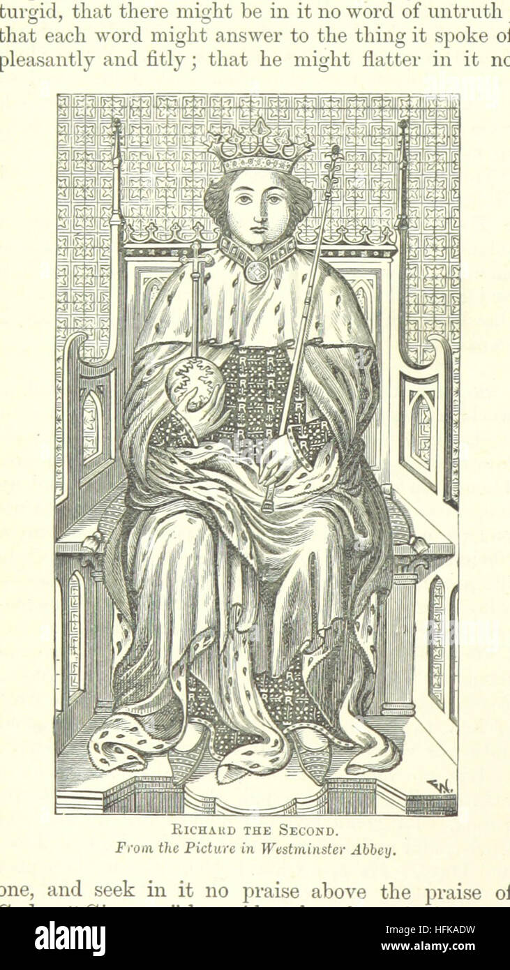 An illustration from 'Cassell's Library of English Literature ...