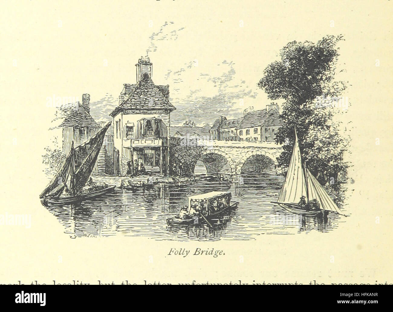 Illustration from 'The Book of the Thames,' showcasing the history ...