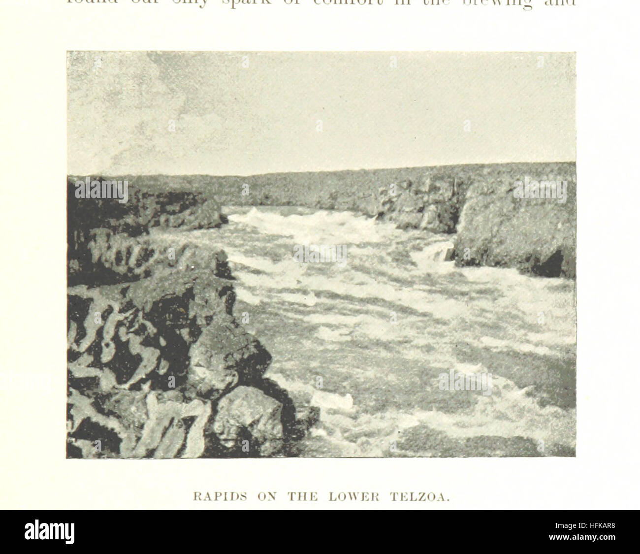 An image from 'Across the Sub-Arctics of Canada,' depicting a journey ...