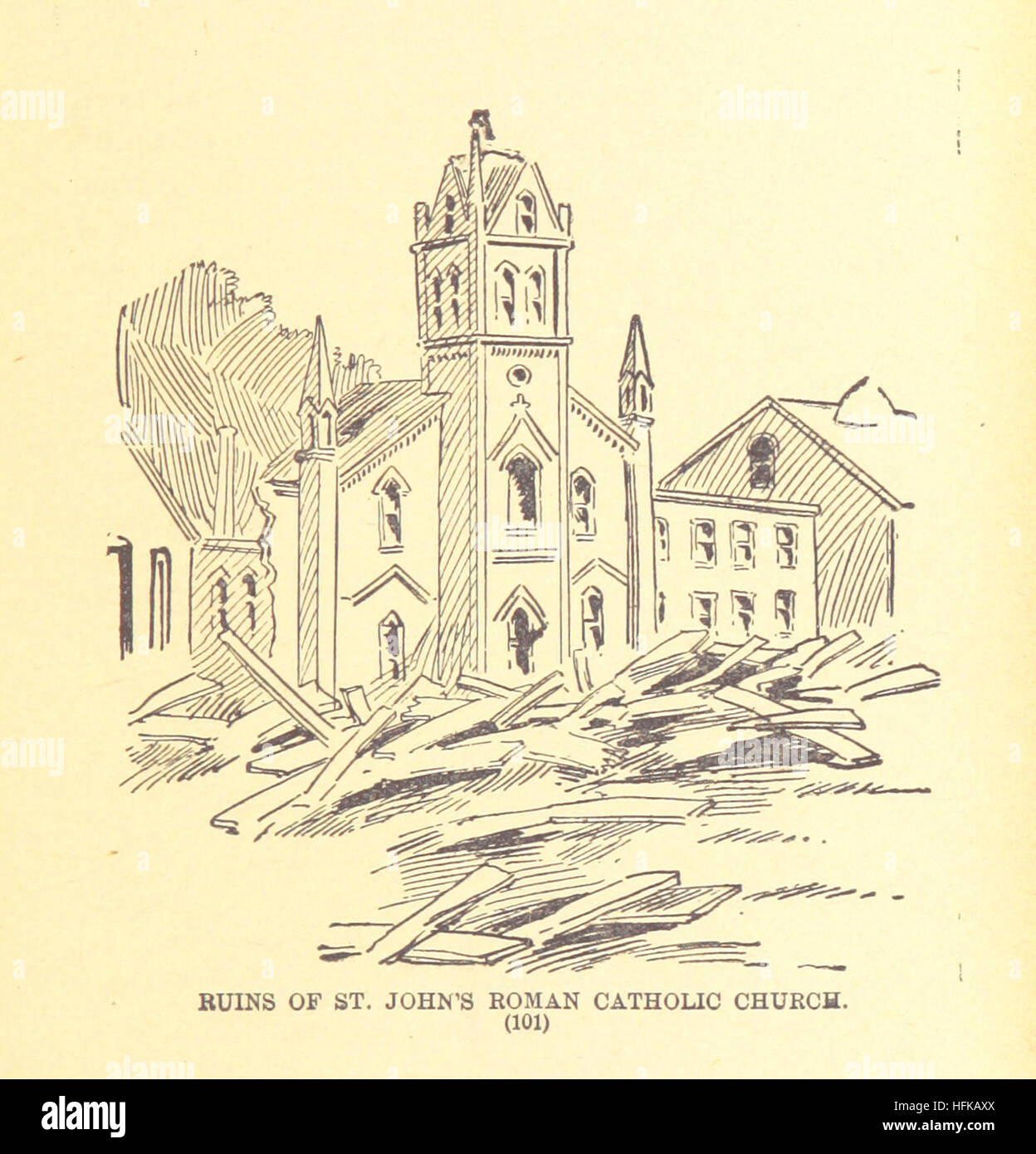 Johnstown flood map hi-res stock photography and images - Alamy