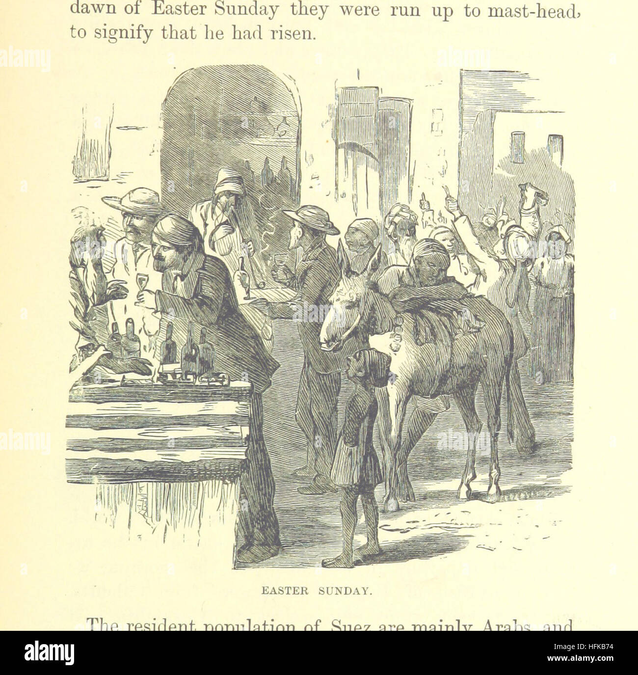 This image from 'Our New Way round the World' shows detailed views of ...