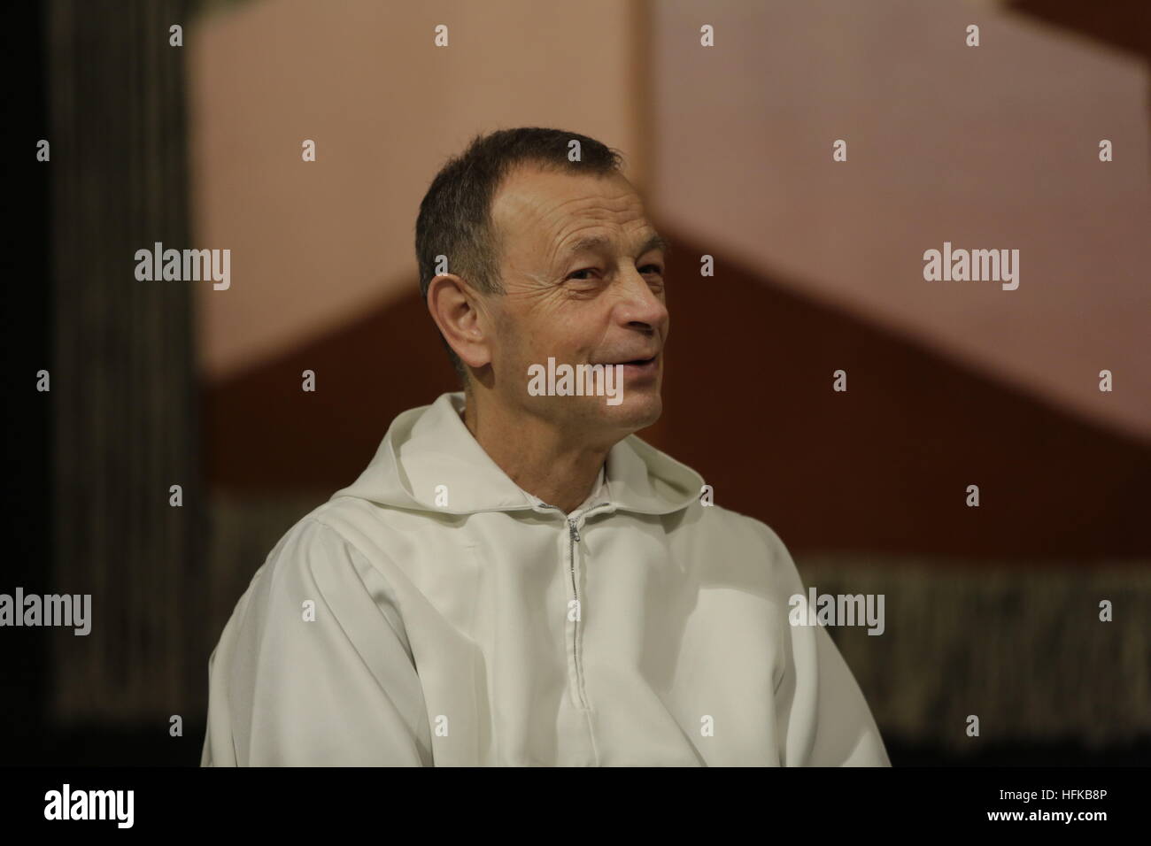 Brother Alois, the Prior of the Taize Community, is pictured during the ...