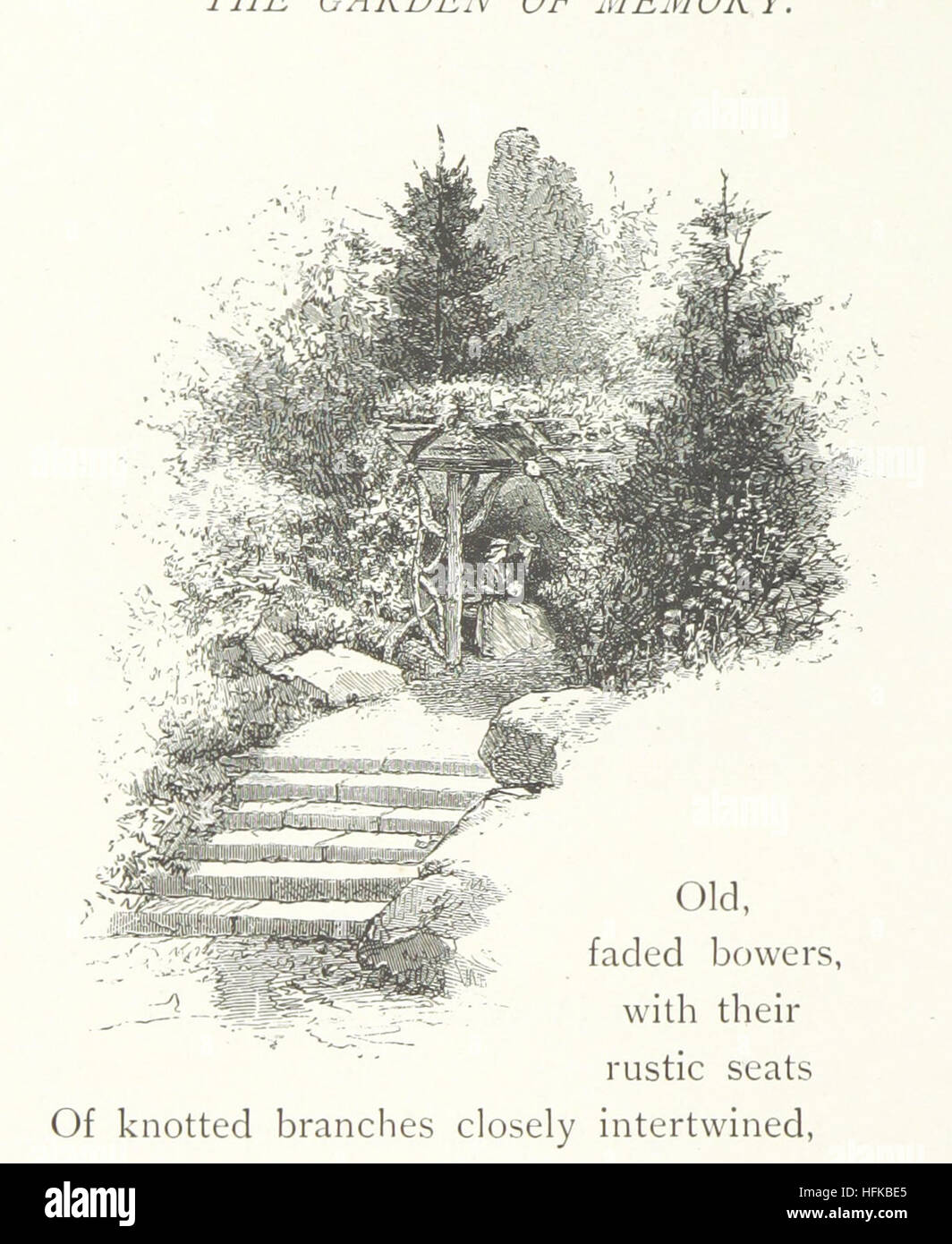 This image from 'Nature and Art' combines poetry and artwork, featuring ...