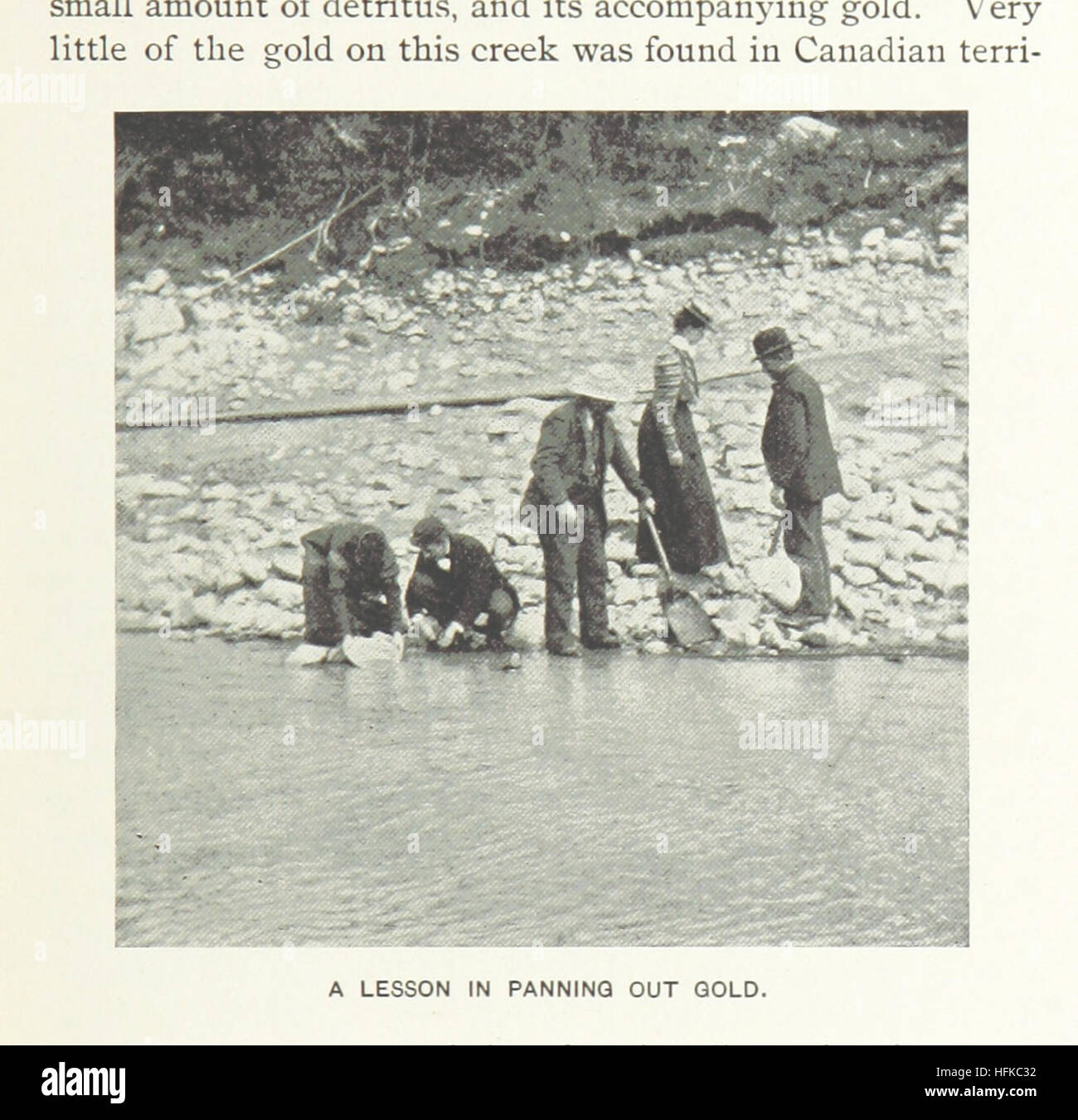 This image, from page 119 of 'Two Women in the Klondike,' depicts the ...