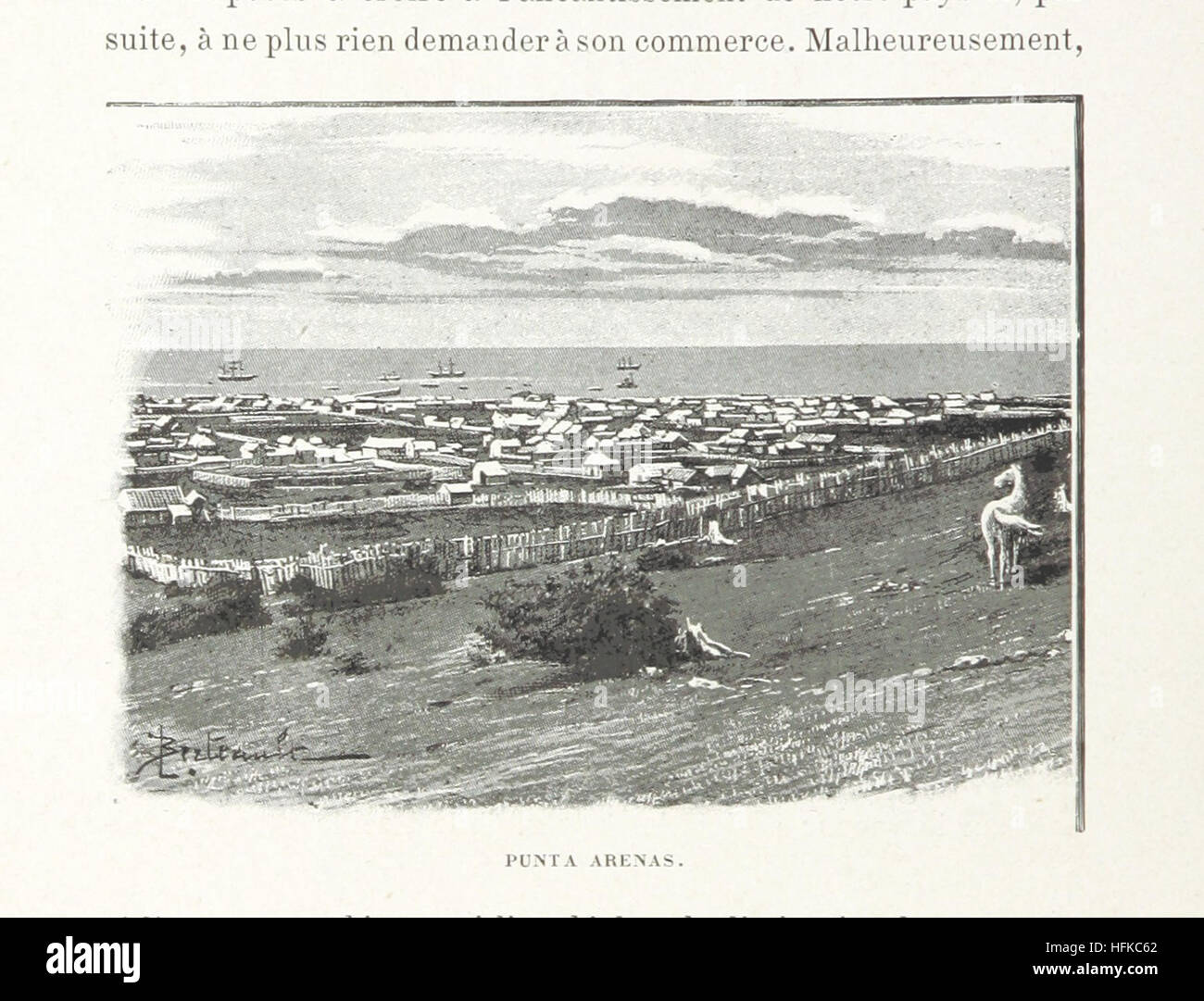 A French-language book offering an illustrated account of Chile ...