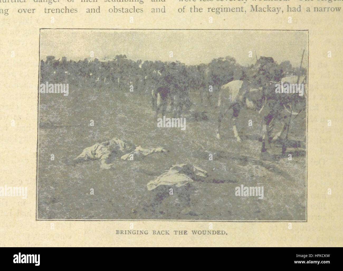 This image from page 120 of 'The Wars of the 'Nineties' illustrates key ...
