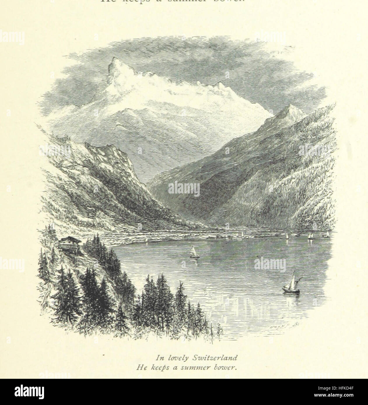 Winter Pictures by poet and artist. [Selections in verse from various ...