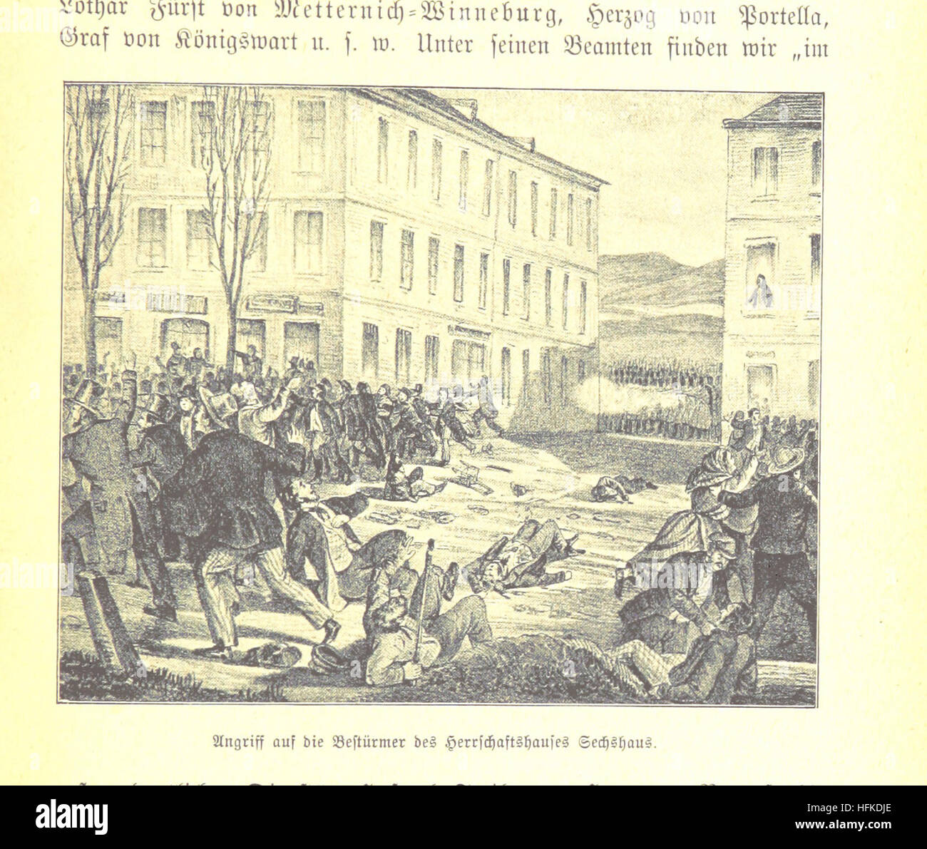 A historical account of the 1848 revolution in Vienna, detailing the ...
