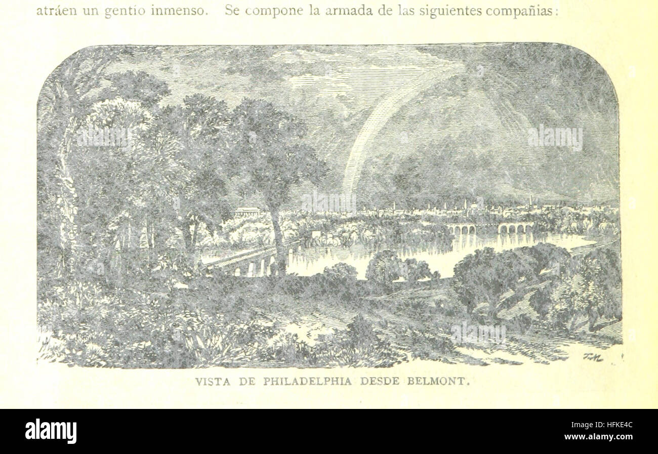 This Spanish-language guide details Philadelphia in 1876, covering its ...