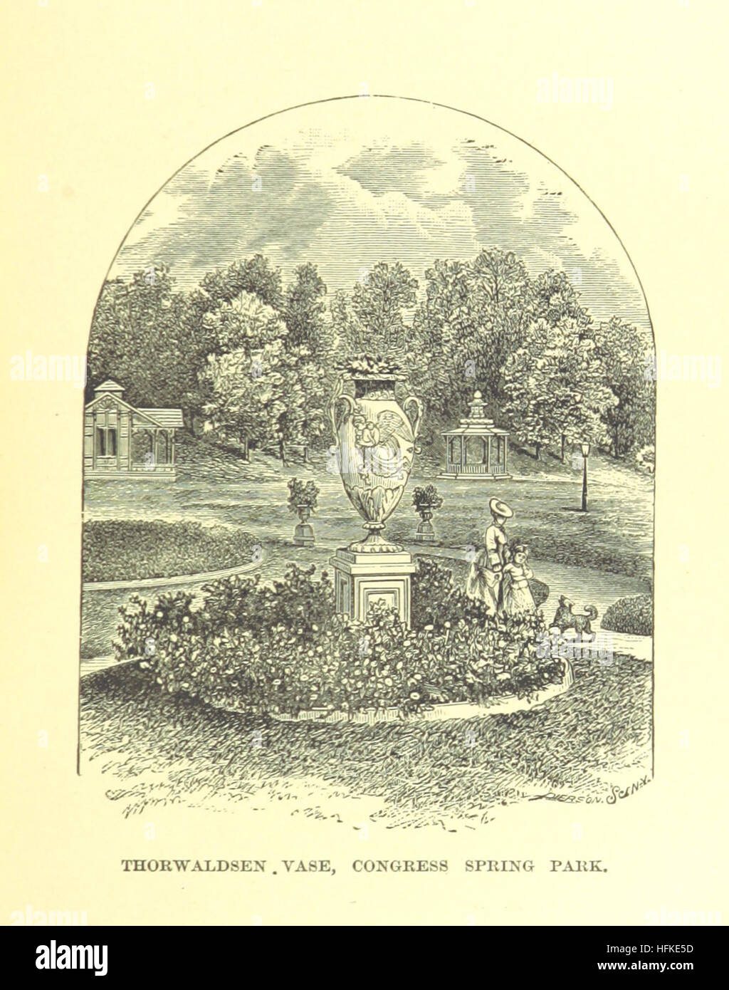 This image from 'Reminiscences of Saratoga and Ballston' provides a ...