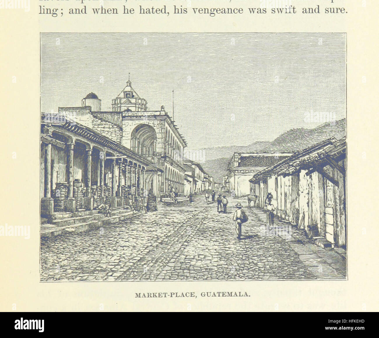 Page from 'The Capitals of Spanish America,' illustrating the major ...