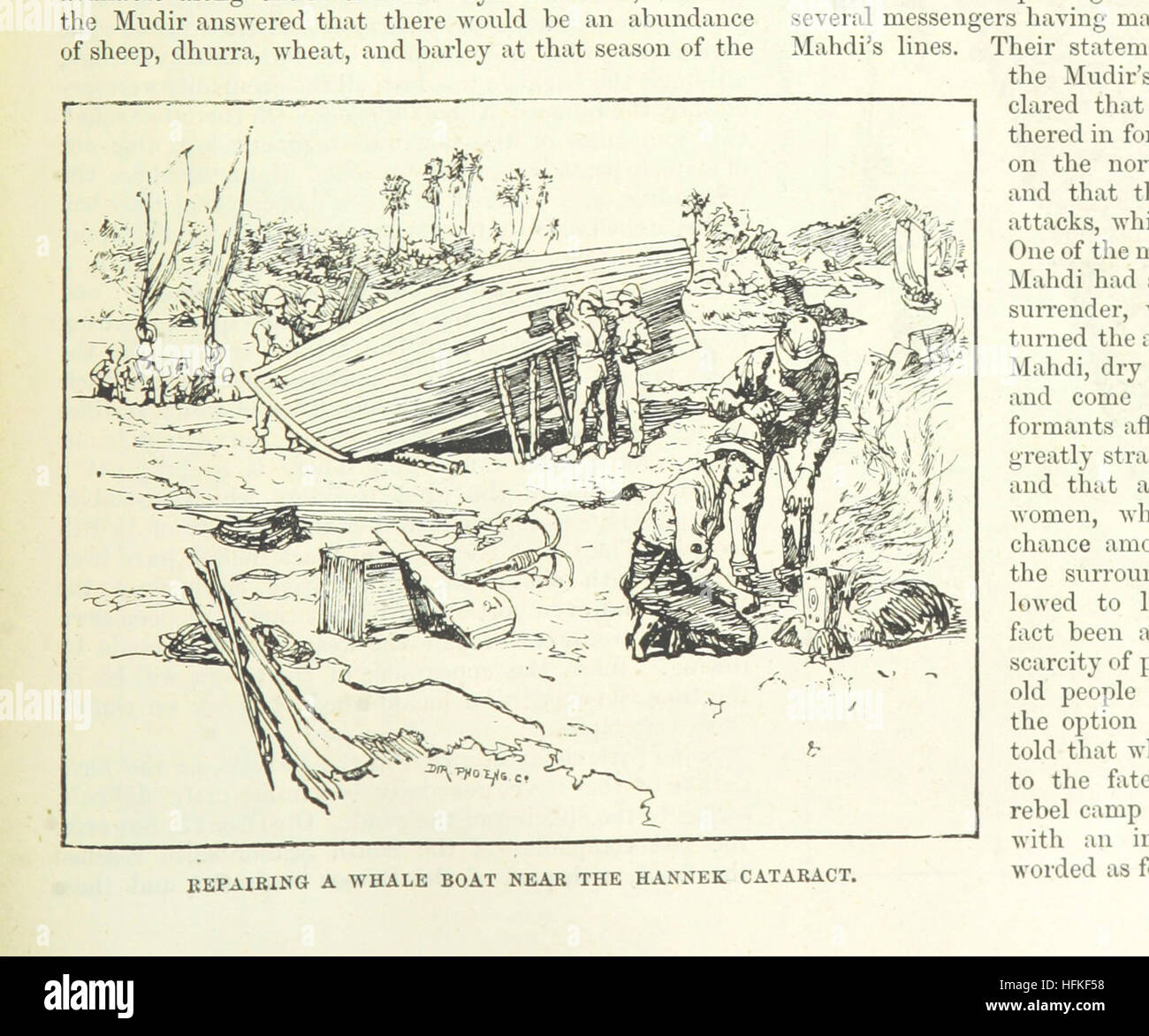 This image from 'Gordon and the Mahdi' illustrates the conflict between ...