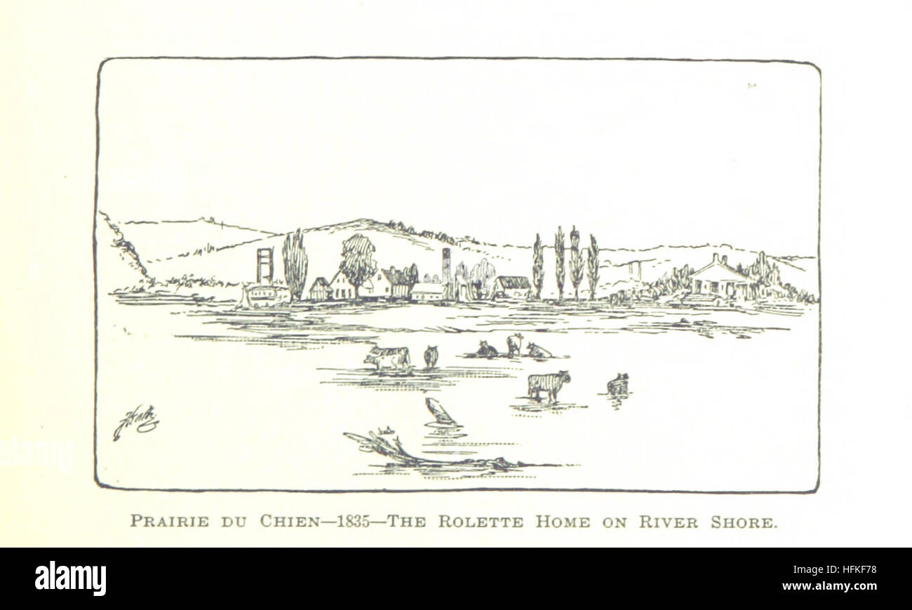 This image is from page 127 of 'Leading Events of Wisconsin History ...