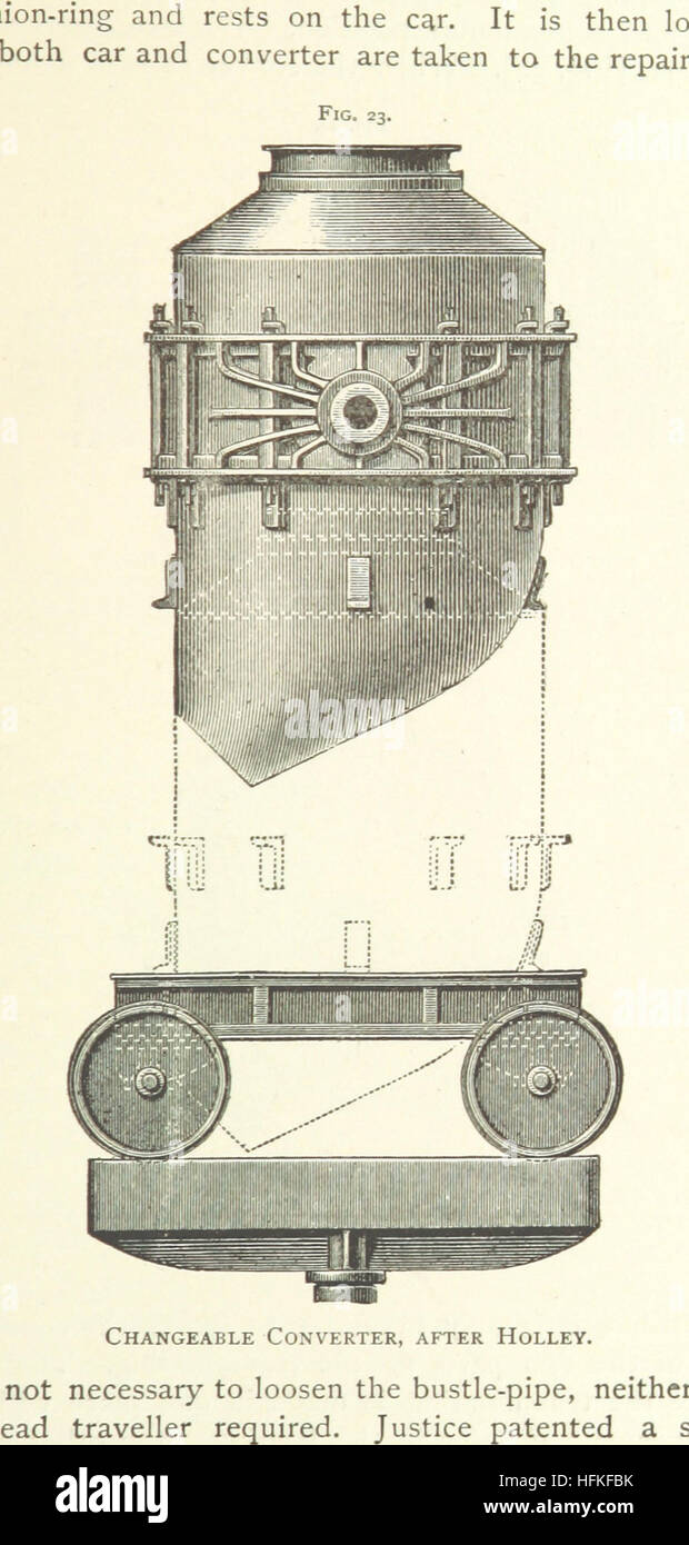 A technical description of the Bessemer Process for steel production ...