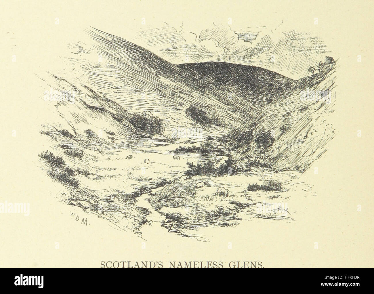 A collection of poems and lyrics by J. A. Sidey, featuring pen and ink ...