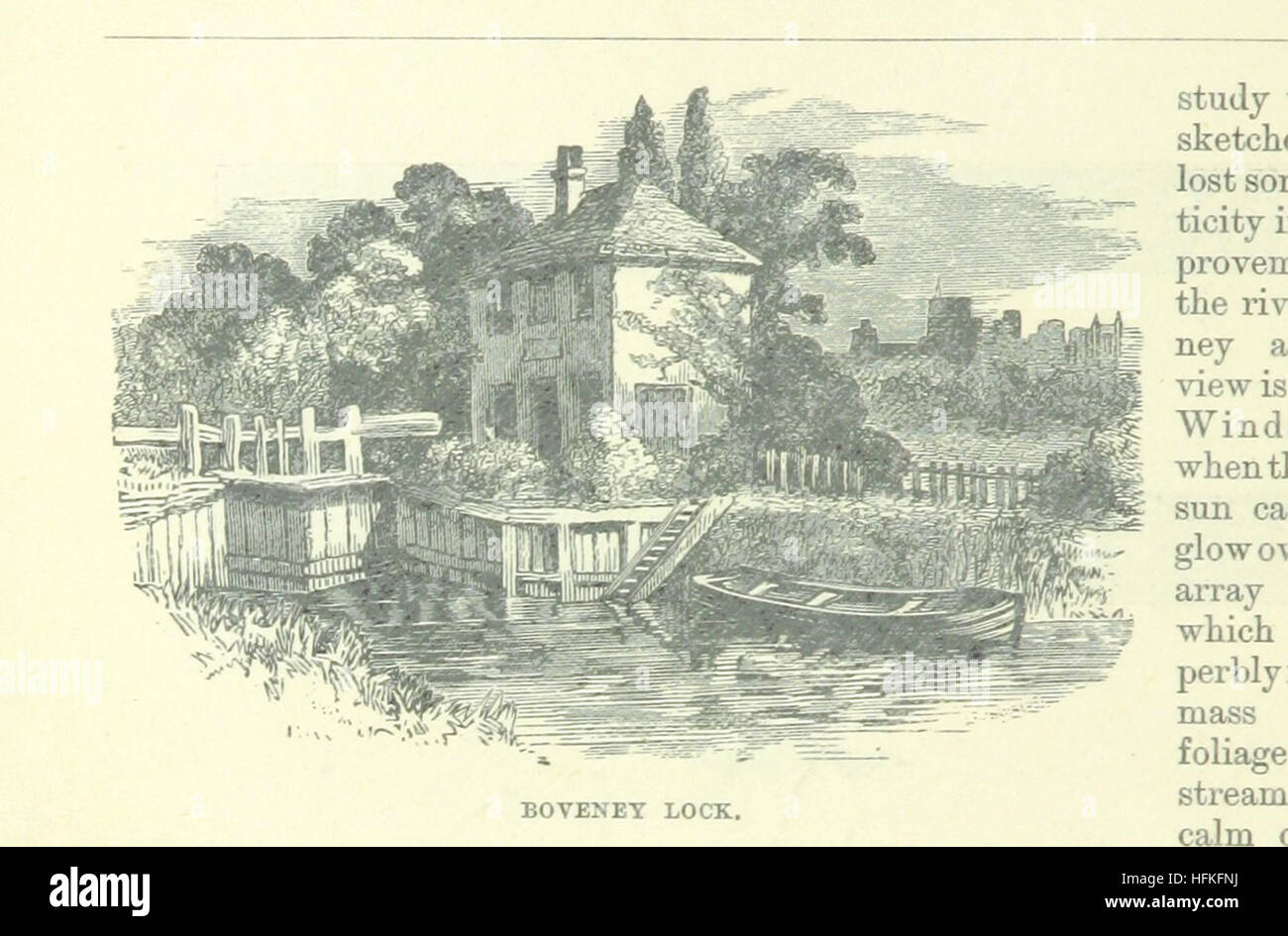 A detailed description of the Thames River, showcasing scenic views ...