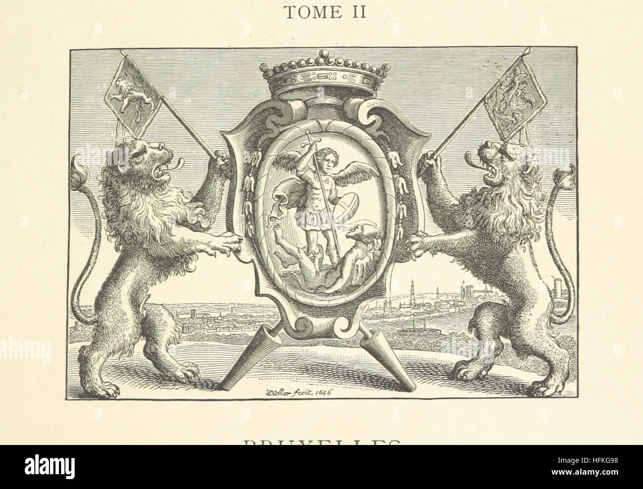 This image from 'Bruxelles à travers les âges' (Brussels through the ...
