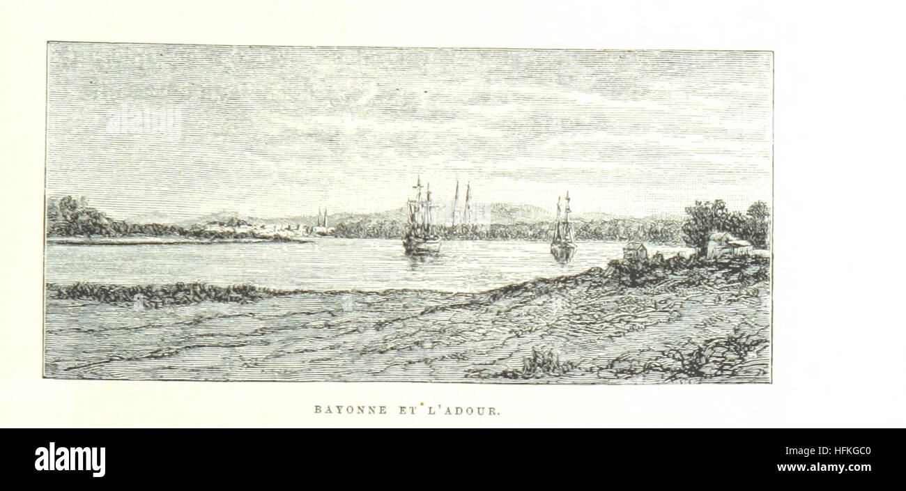 The title presents an illustrated work on the French Pyrenees ...