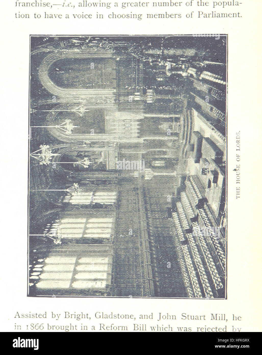 A detailed illustration from 'The Victorian Era,' showing key aspects ...