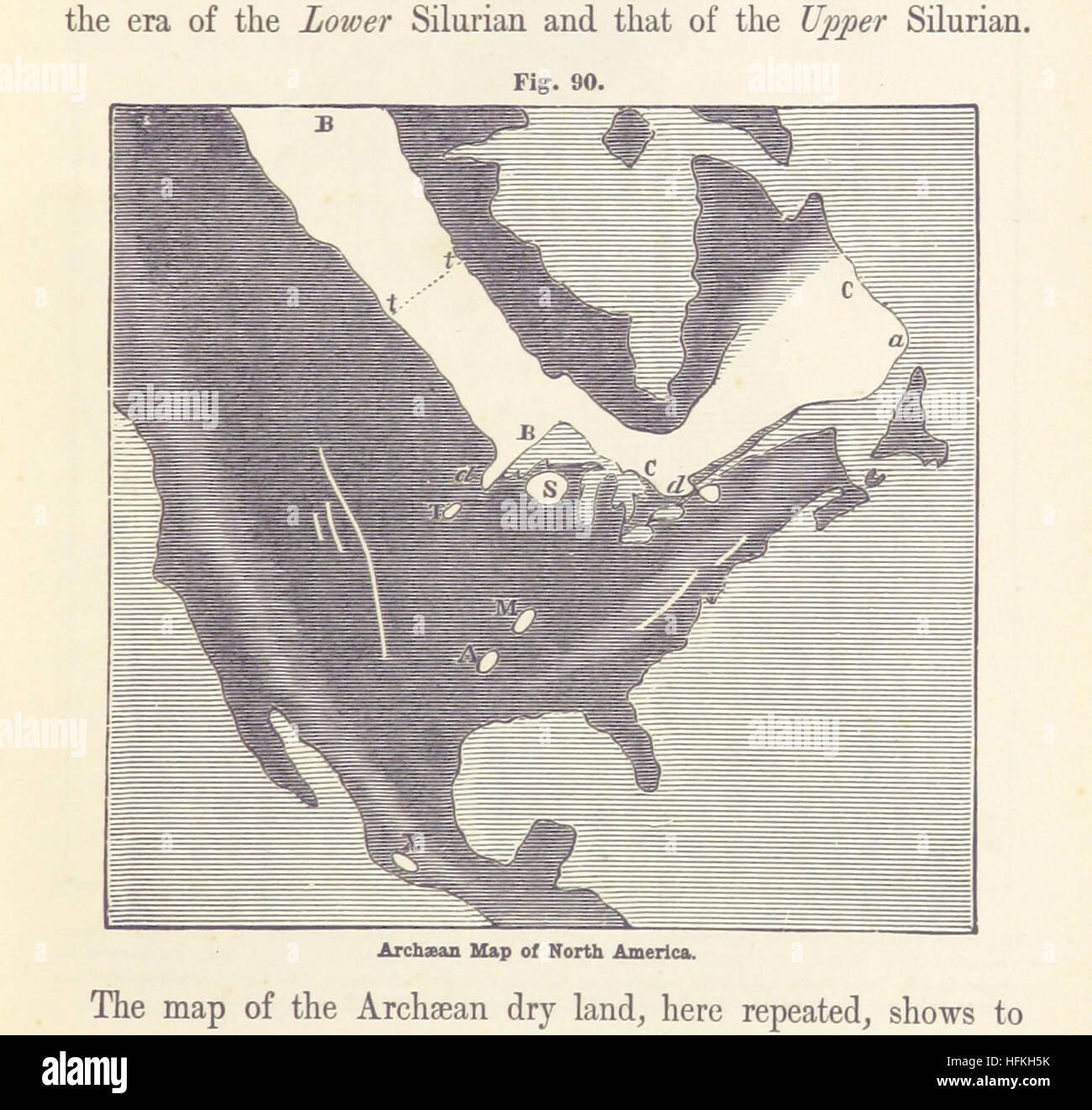 This image from 'The Geological Story Briefly Told' provides an ...