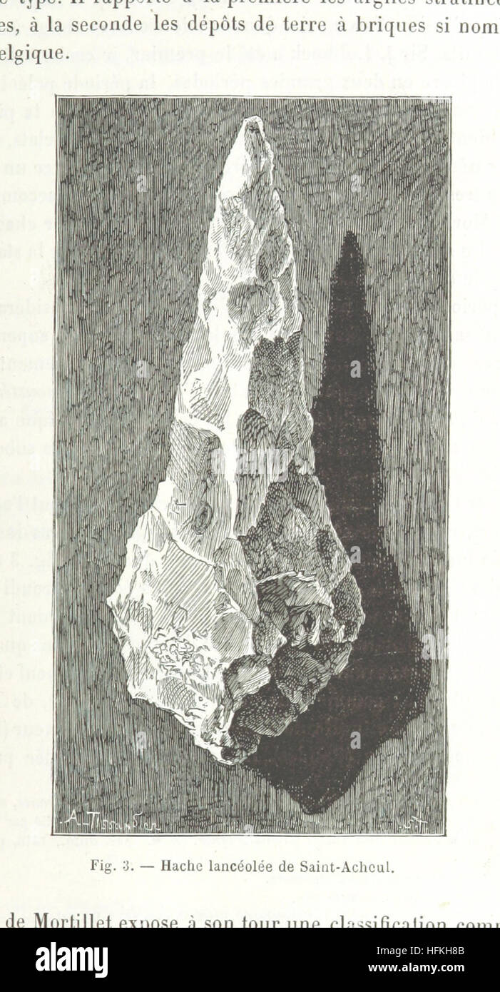 Illustrated volume detailing the early human history and prehistoric ...