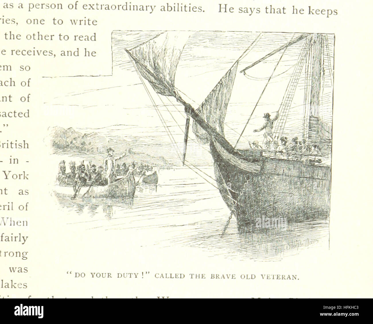 Image from 'The Indian Wars of the United States' documenting the ...