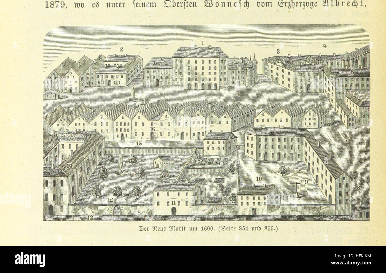 This image from 'Alt- und Neu-Wien' illustrates the historical ...