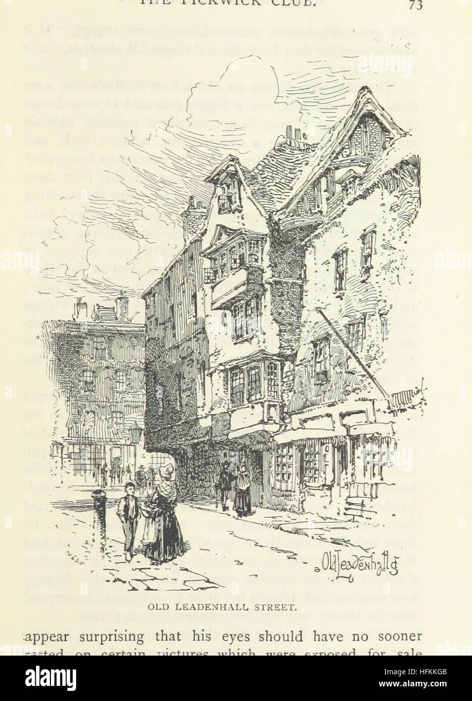 This image from 'The Posthumous Papers of the Pickwick Club' features ...