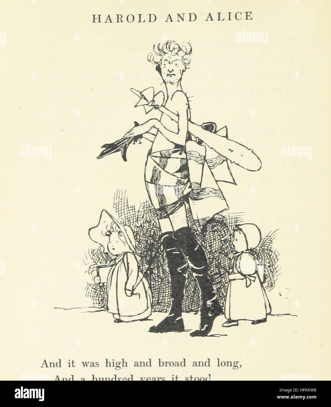 A collection of short, whimsical poems with illustrations by Chas ...