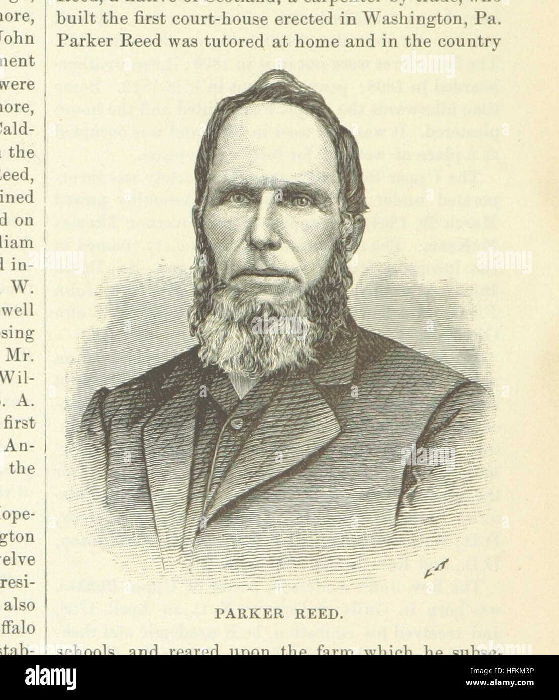 This historical image from 'History of Washington County, Pennsylvania ...