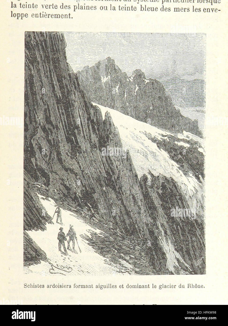 An illustrated general geography of France by F. J., highlighting ...