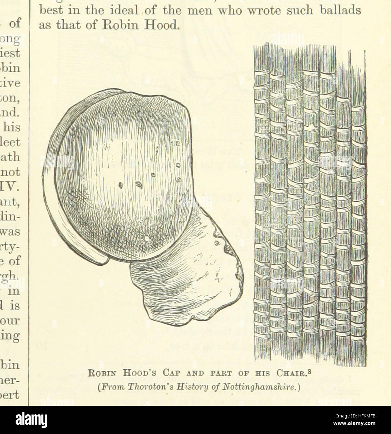 An illustration from 'Cassell's Library of English Literature ...