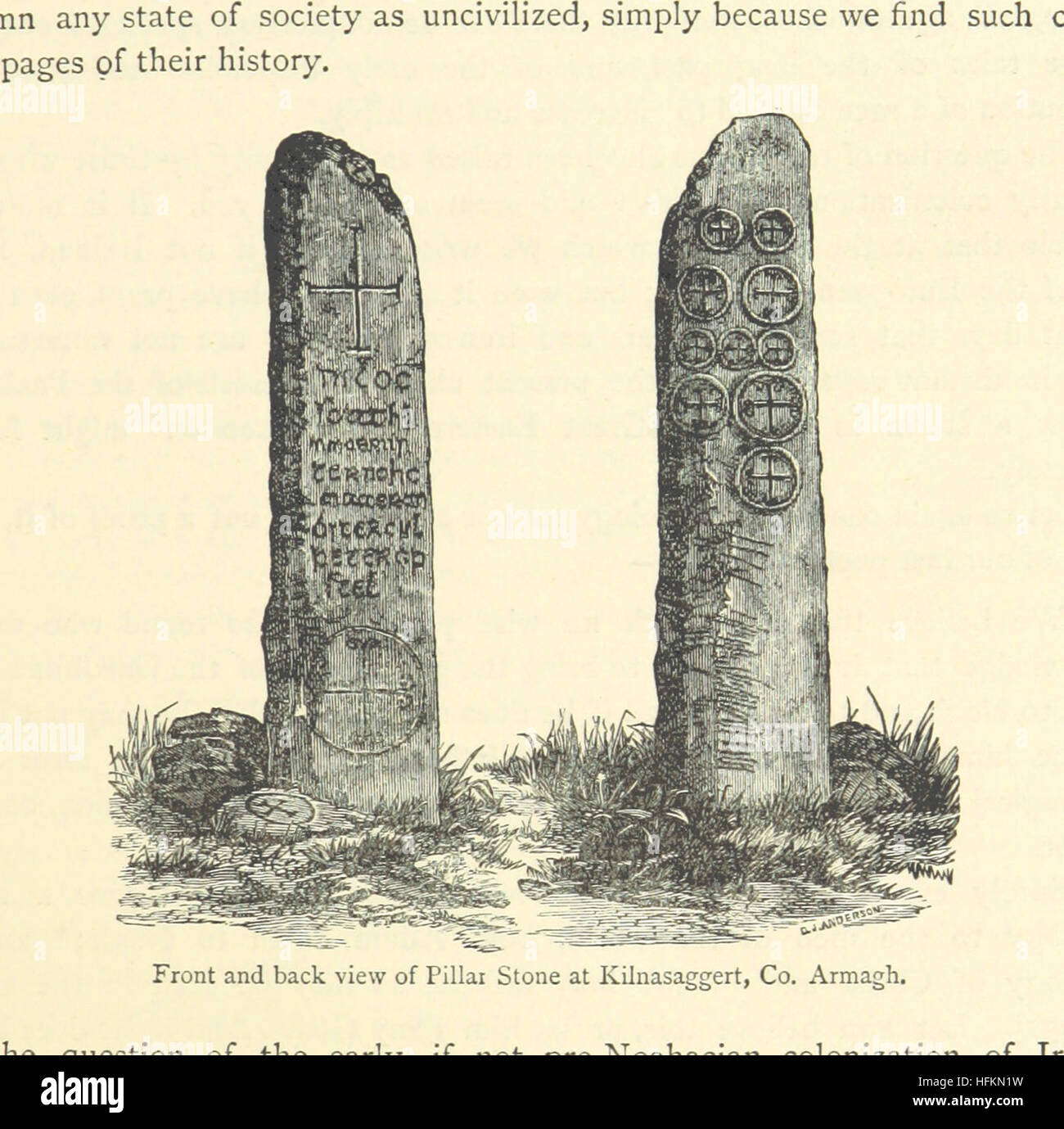 Image taken from page 97 of 'A History of the Irish Nation', detailing ...