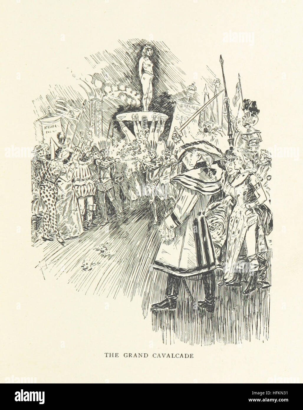 'Bohemian Paris of to-day' is a depiction of the artistic and cultural ...