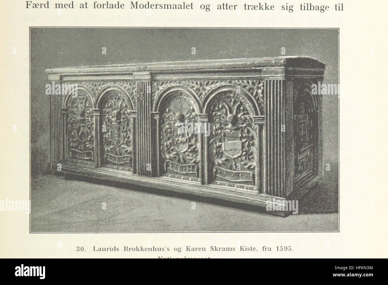 An illustration from 'Danmarks Riges Historie', a historical work detailing the history of ...