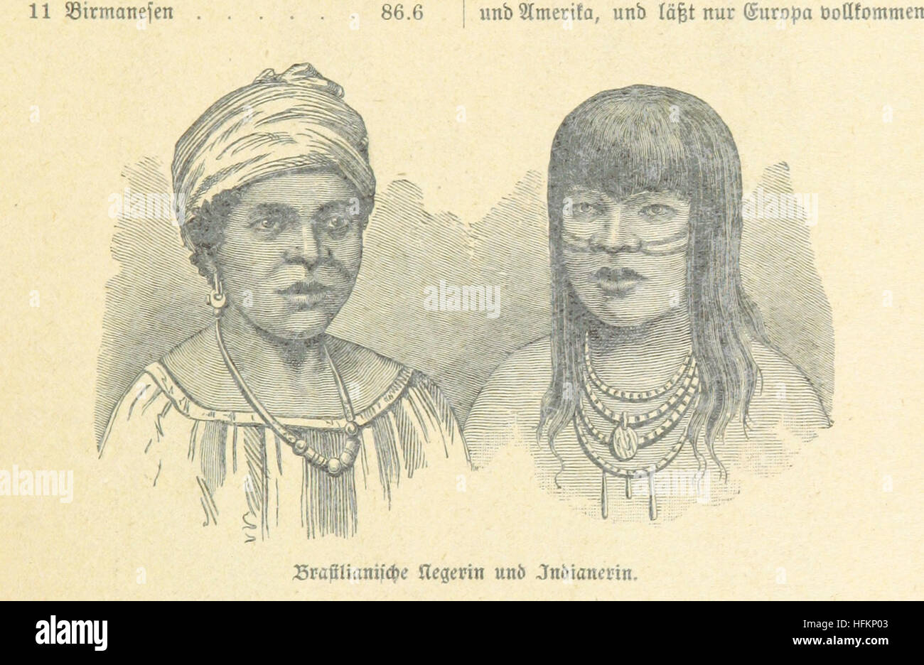 This image is from 'Der Mensch, sein Ursprung, seine Rassen und sein Alter,' a study on human ...