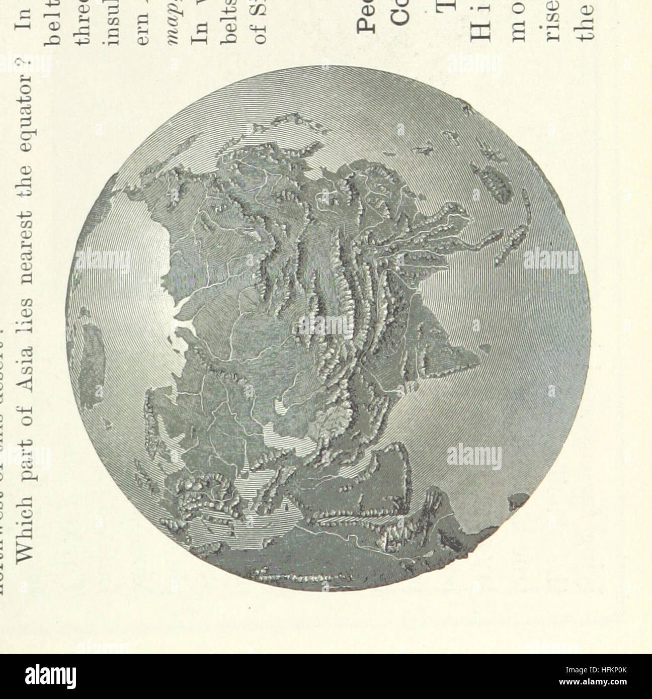 Image taken from page 99 of 'Elements of Geography' Stock Photo - Alamy