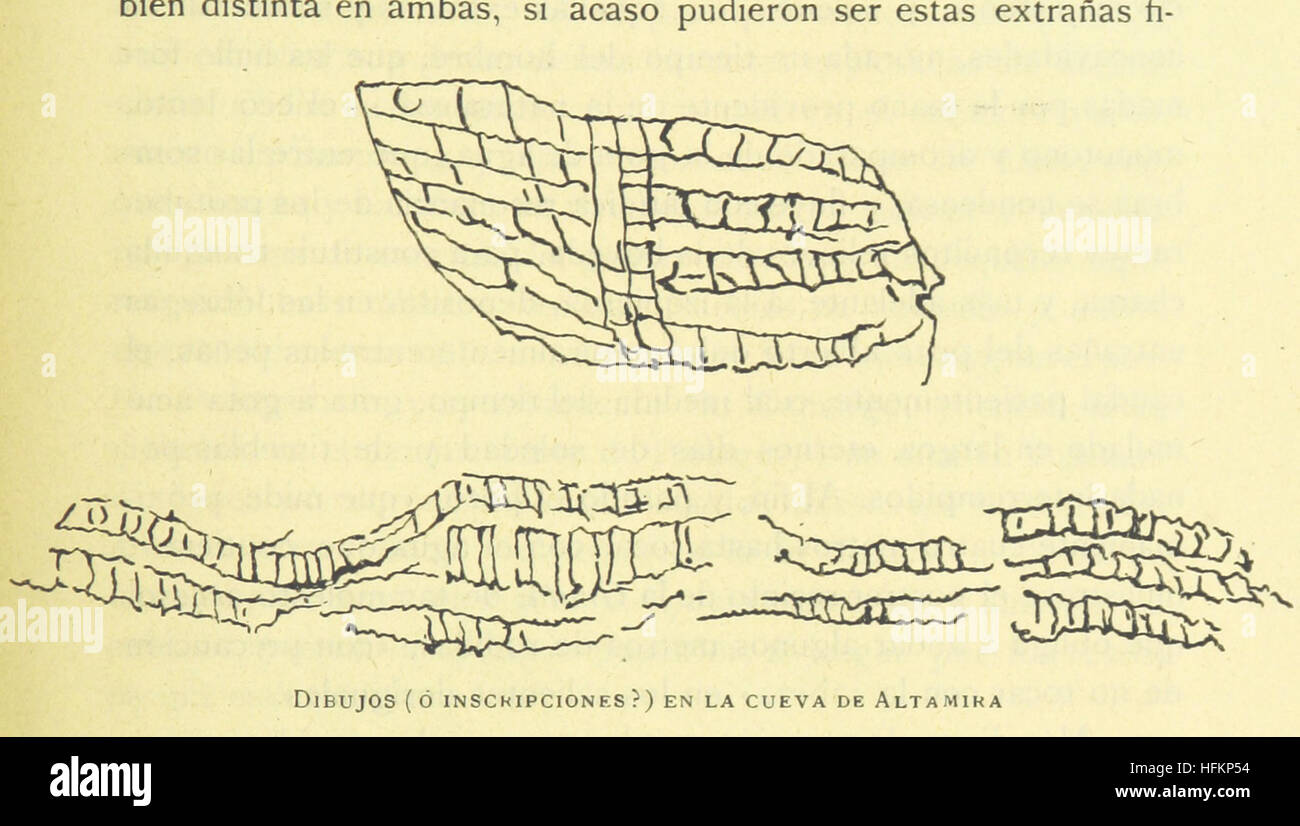 The image depicts illustrations, heliographs, and engravings by Isidro ...