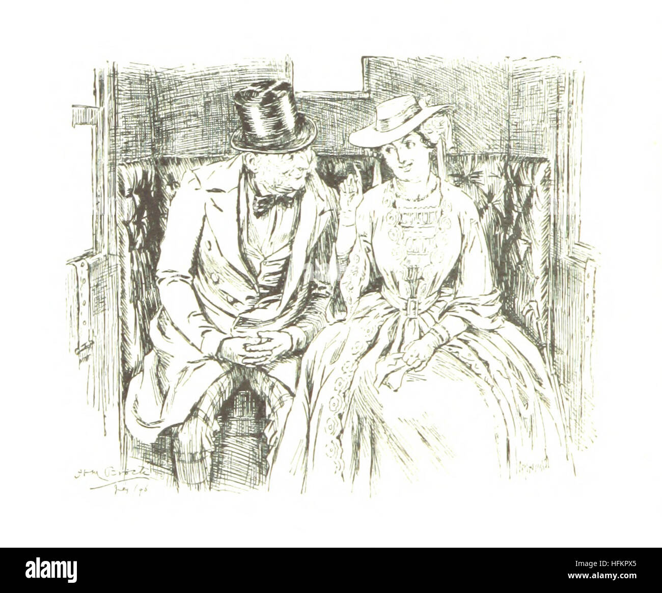 A collection of ballads and songs accompanied by illustrations by H. M ...