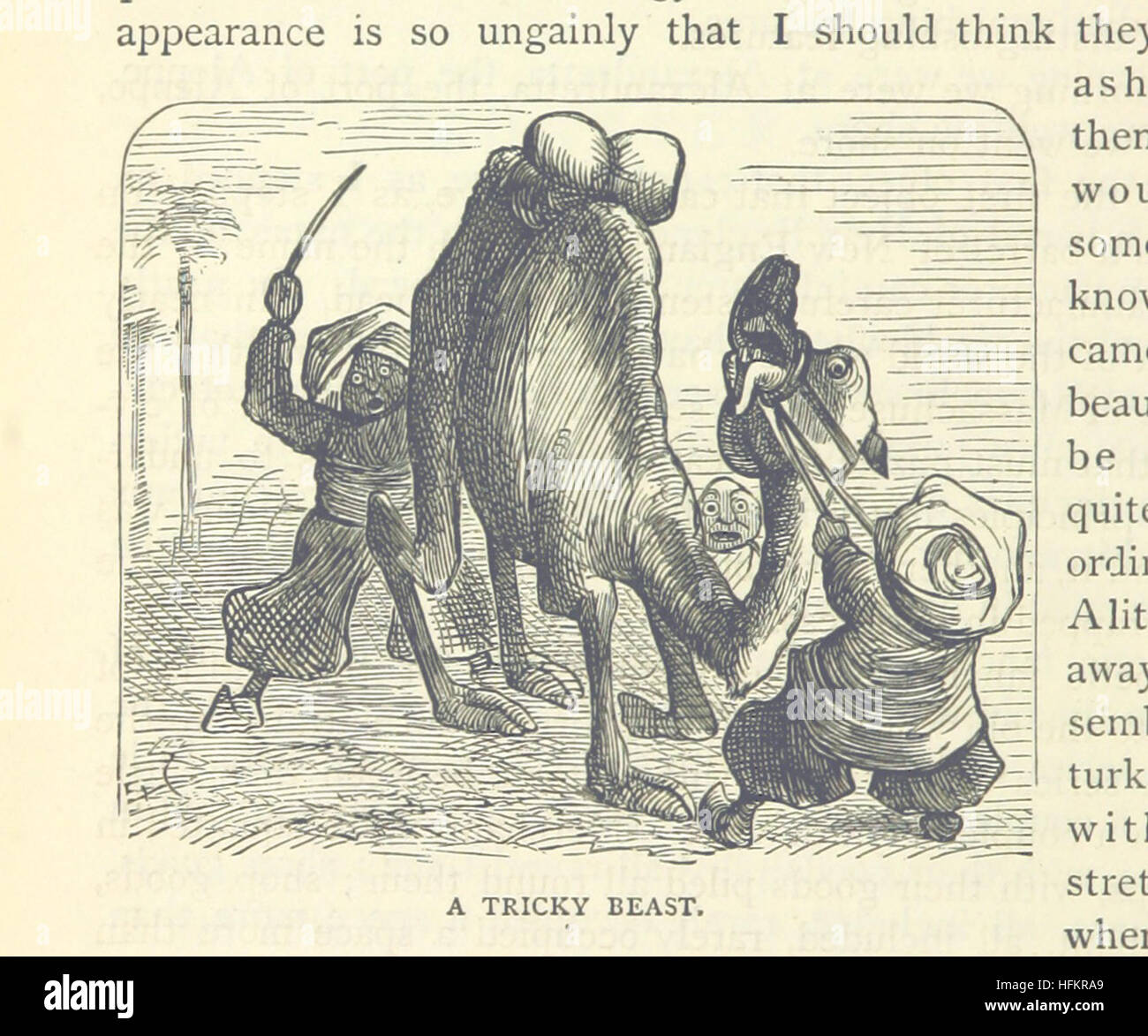 The image illustrates a scene from 'Backsheesh! or, Life and Adventures ...