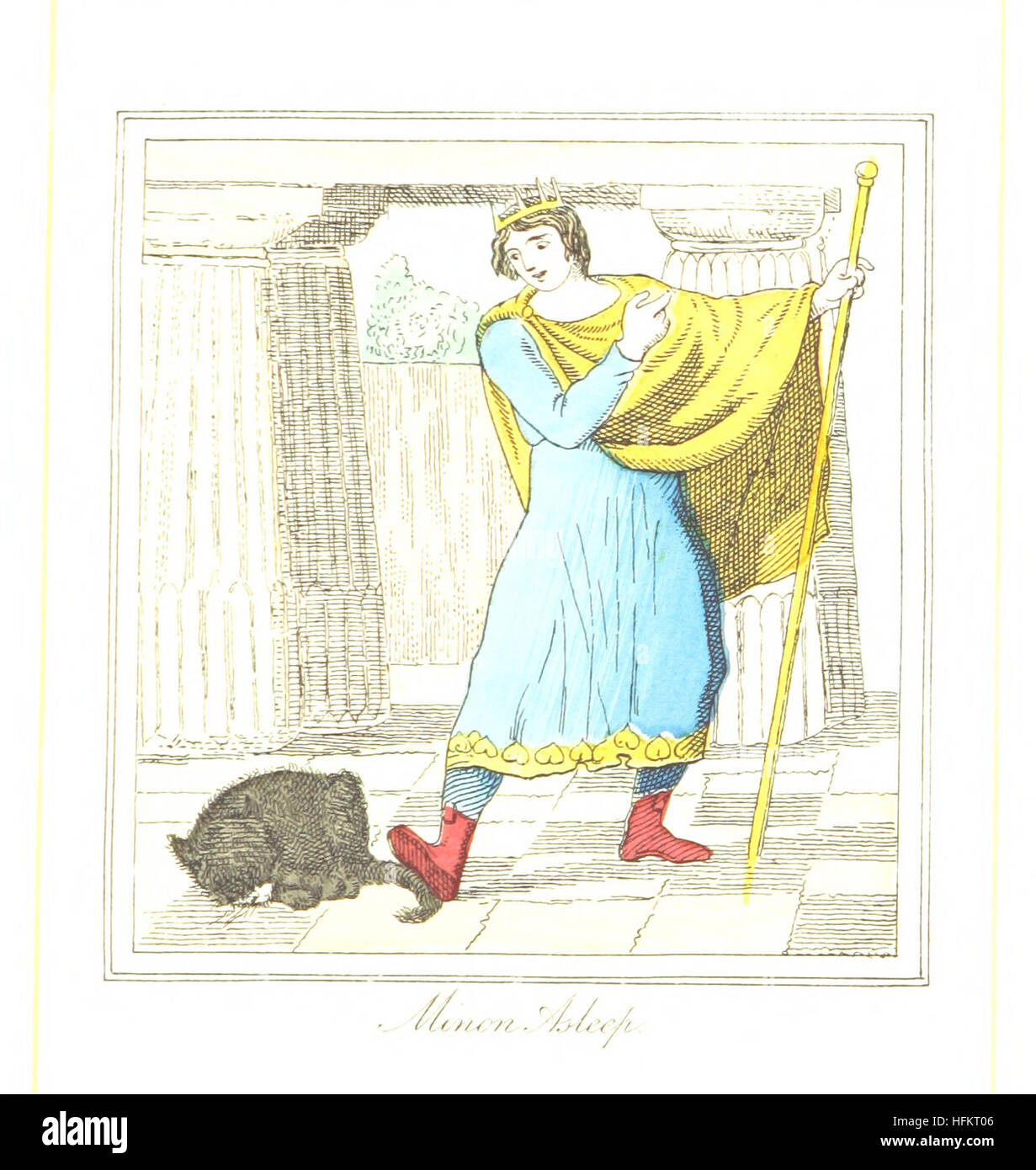 An image from the reprinted edition of 'Prince Dorus,' showcasing hand ...