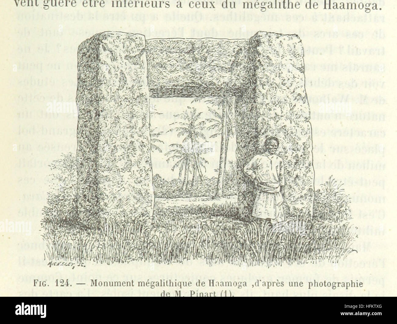 This image is from 'Hommes fossiles et hommes sauvages,' a work on ...