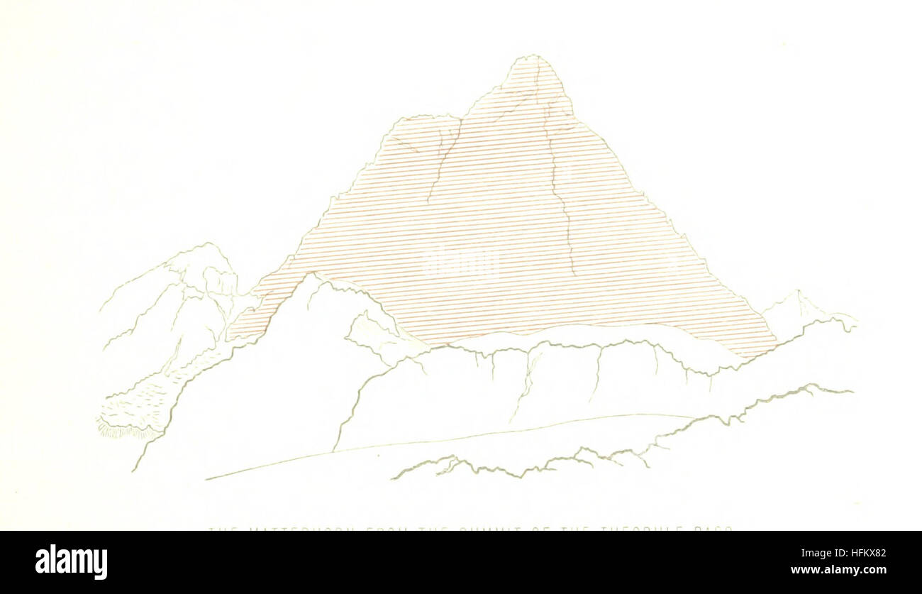 A record of the first successful ascent of the Matterhorn, detailing ...