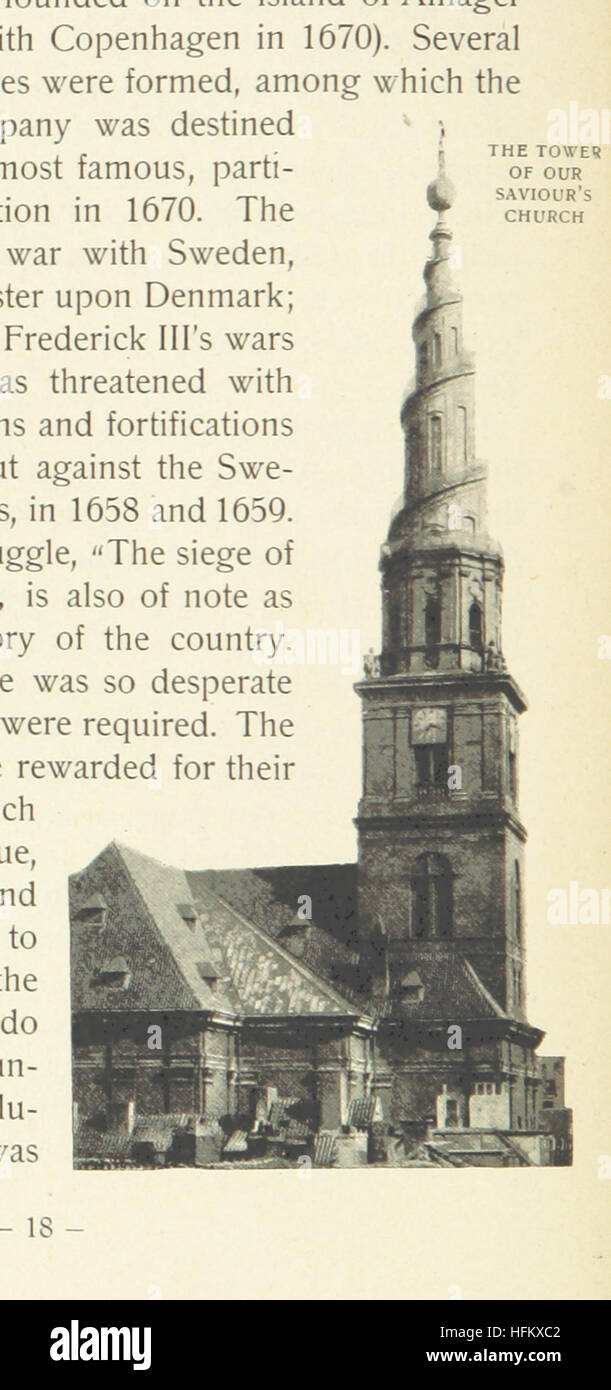 This image from 'Copenhagen the Capital of Denmark' presents a detailed ...