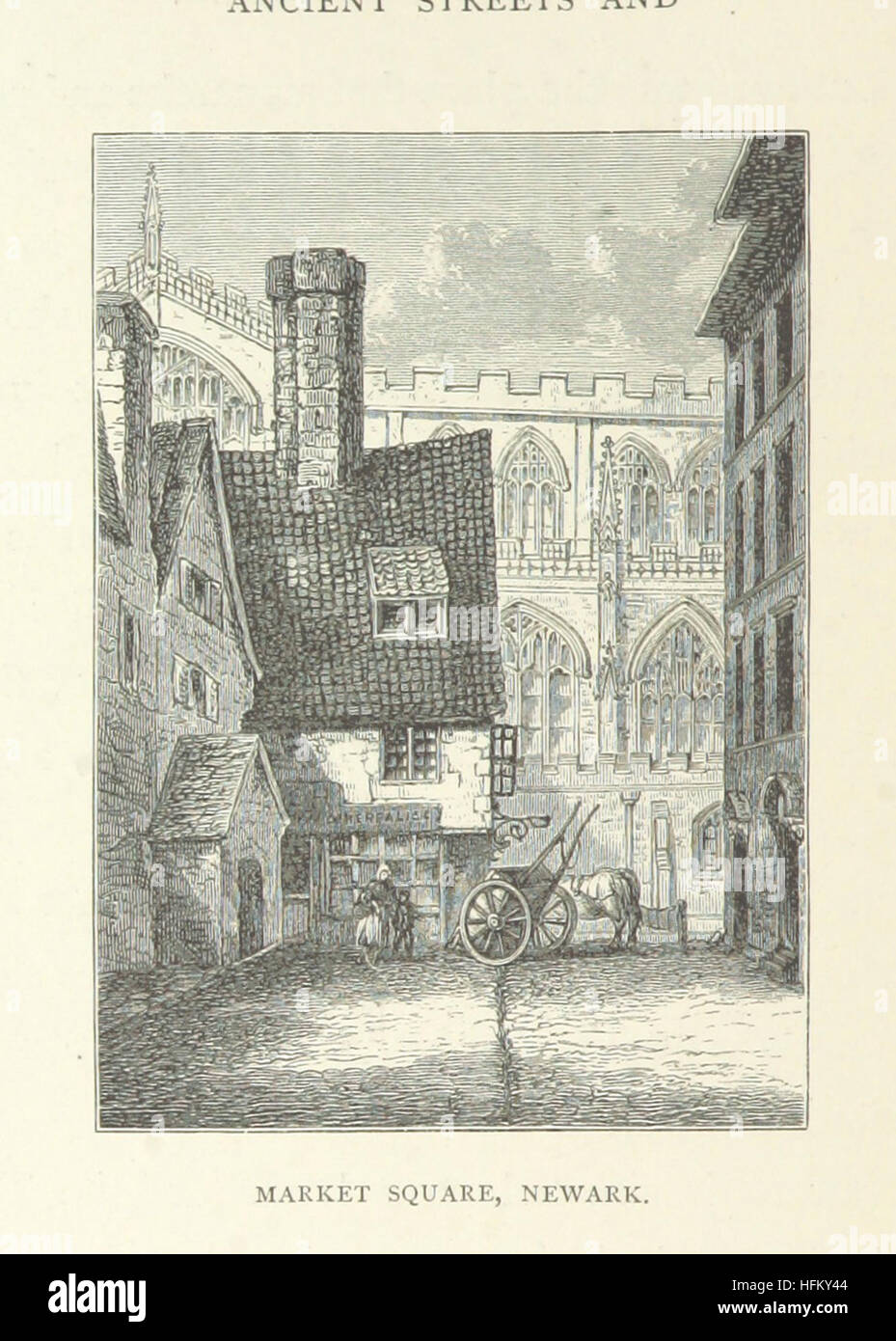 An illustration from 'Ancient Streets and Homesteads of England ...