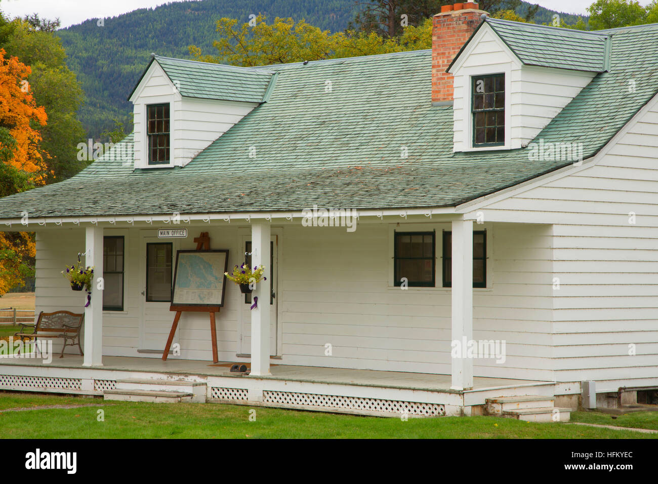 Main Office (Cook House), Ninemile Remount Depot and Ranger Station ...