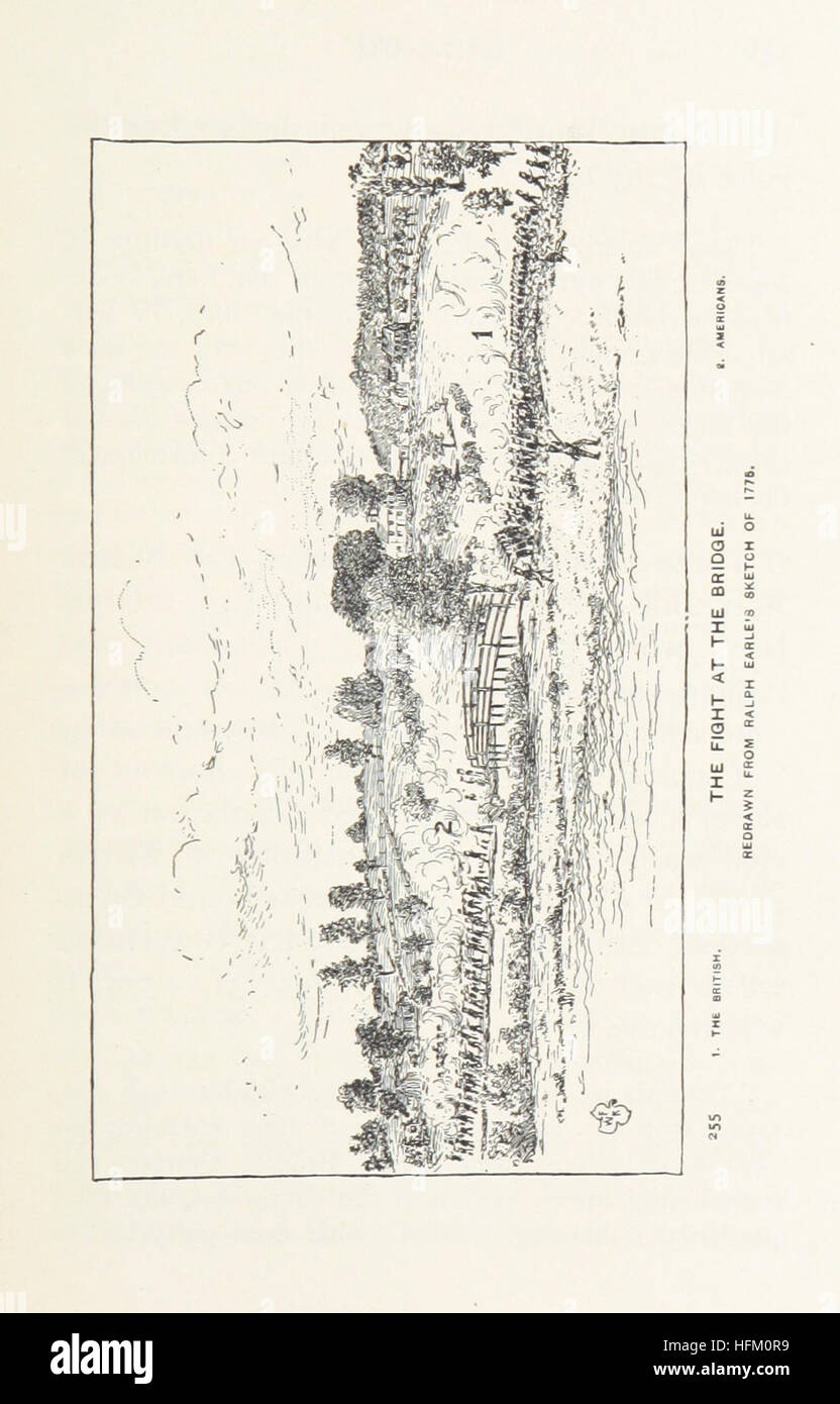 An image from 'American Historic Towns', featuring a depiction of ...