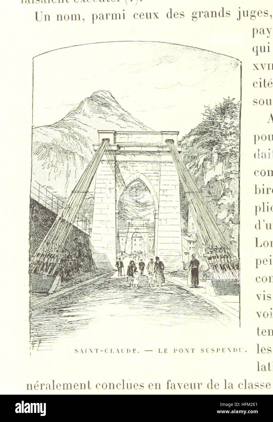 This image from 'Les Montagnes de France' depicts the Jura and Franche ...