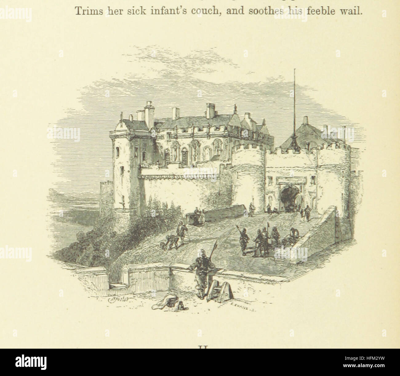 An image from 'The Lady of the Lake', a romantic narrative by Sir ...