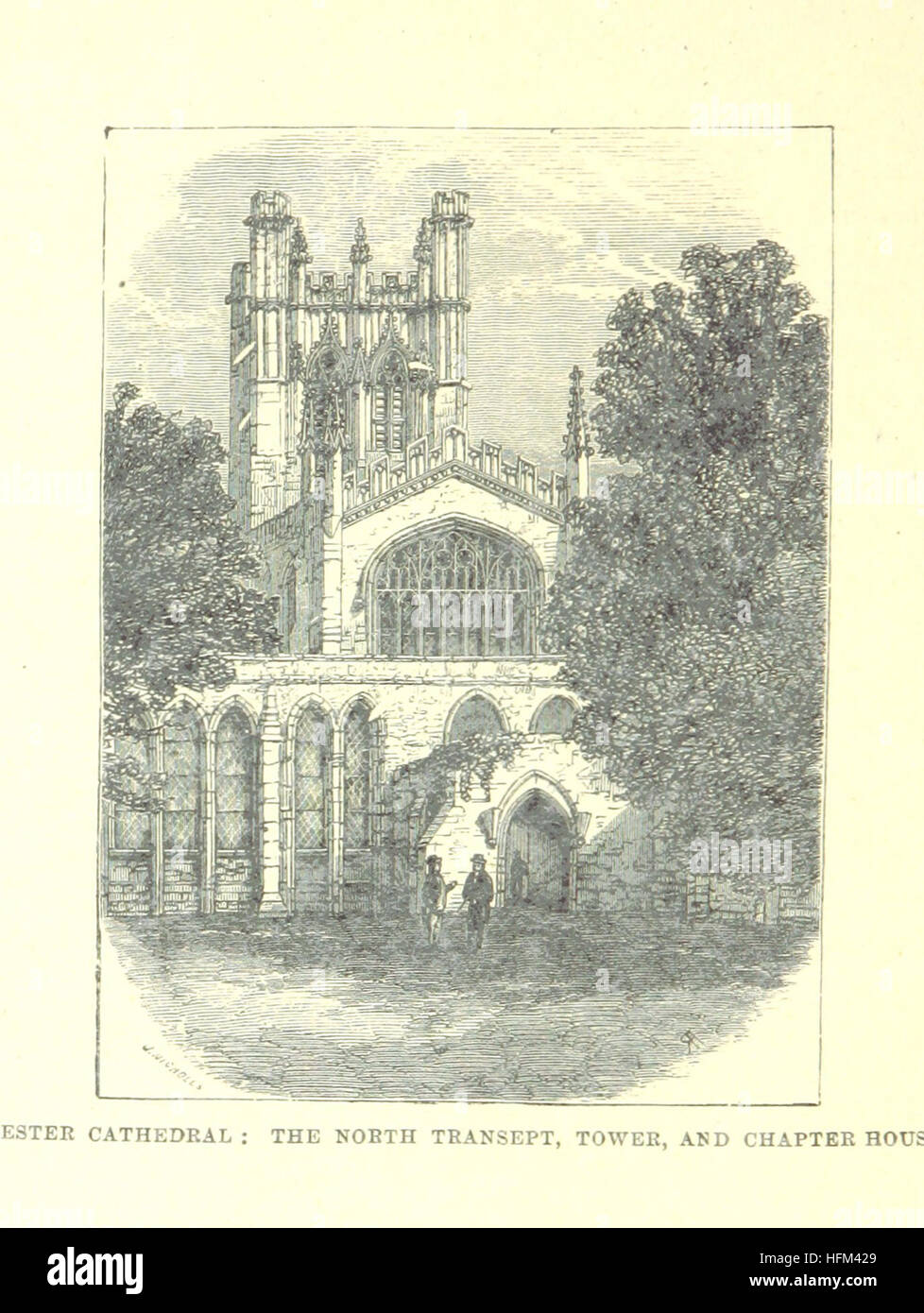 The image from page 30 of 'Chester Cathedral' shows the architectural ...